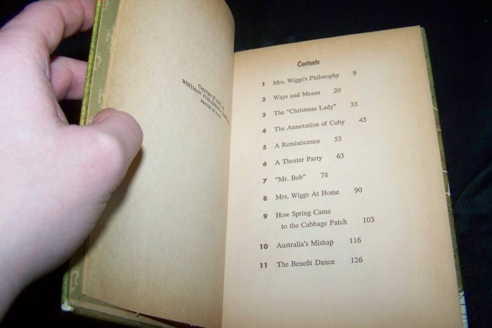 Vintage 1962 Mrs. Wiggs of the Cabbage Patch by Alice Hegan Rice ...