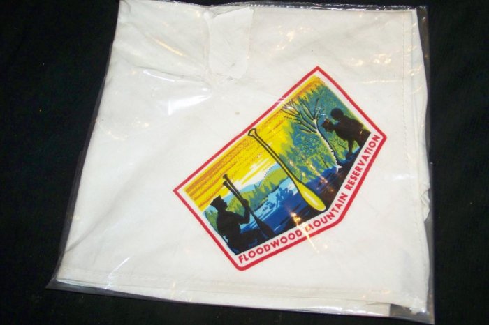 Vintage Boy Scouts BSA Neckerchief Floodwood Mountain Reservation