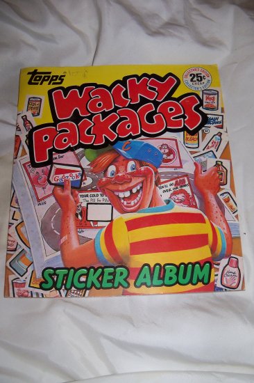 Vintage 1982 WACKY PACKAGES Packs Sticker Album Topps Cards New Unused