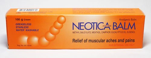 3 100g NEOTICA BALM-PAIN RELIEVER