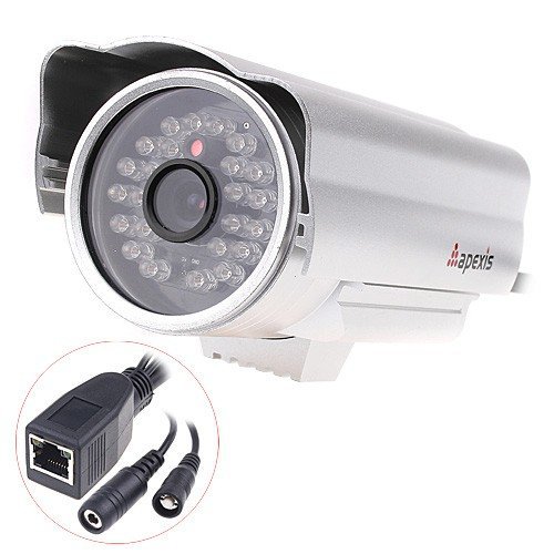 Outdoor Apexis Wired Nightvision IR LED Security Webcam Web Camera IP ...