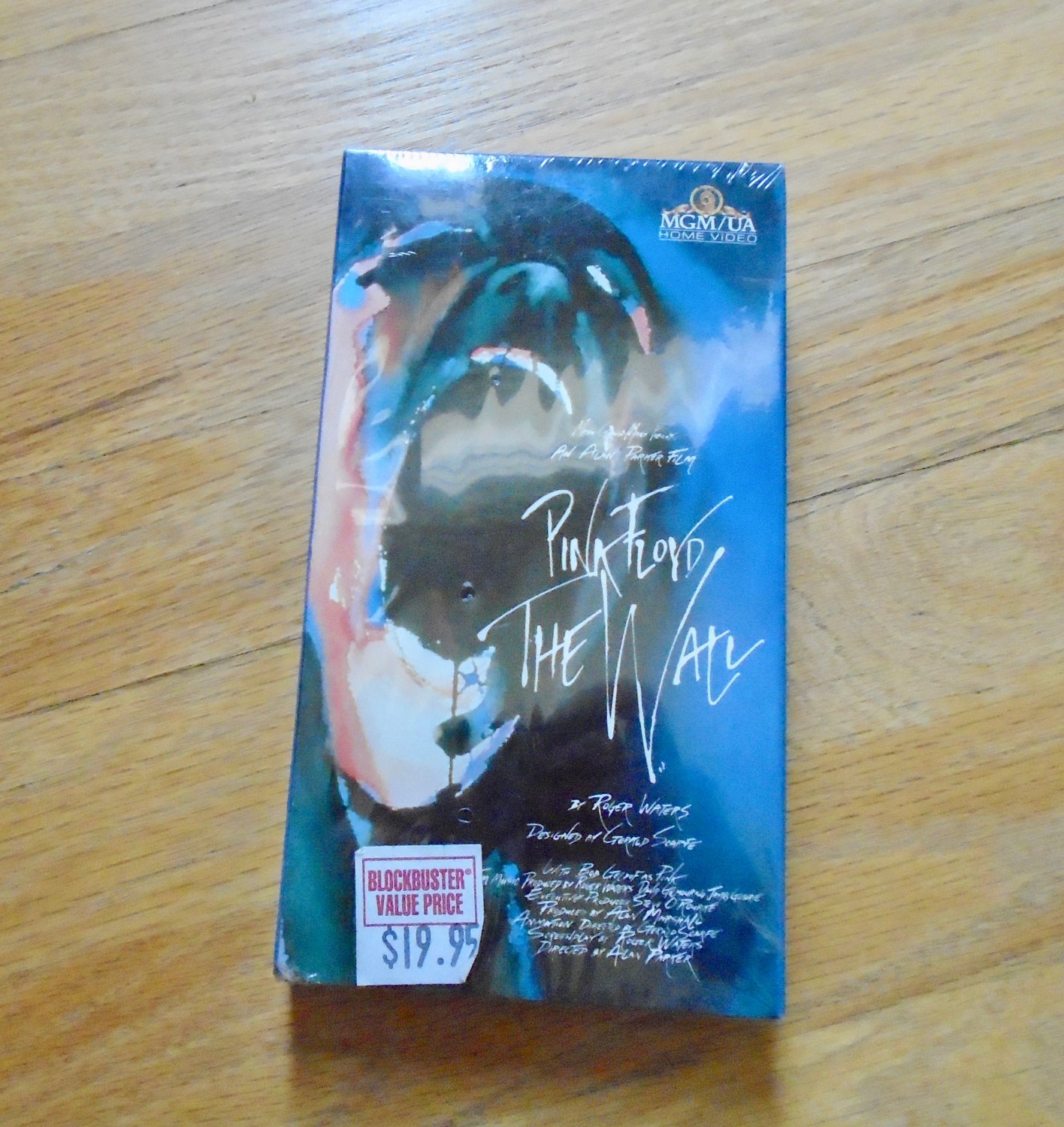 VHS Tape Pink Floyd The Wall 1982 Sealed Super Rare