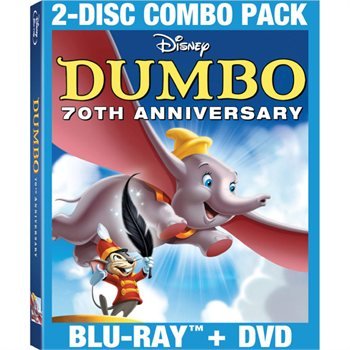 DUMBO 70th ANNIVERSARY EDITION BLU-RAY/DVD COMBO