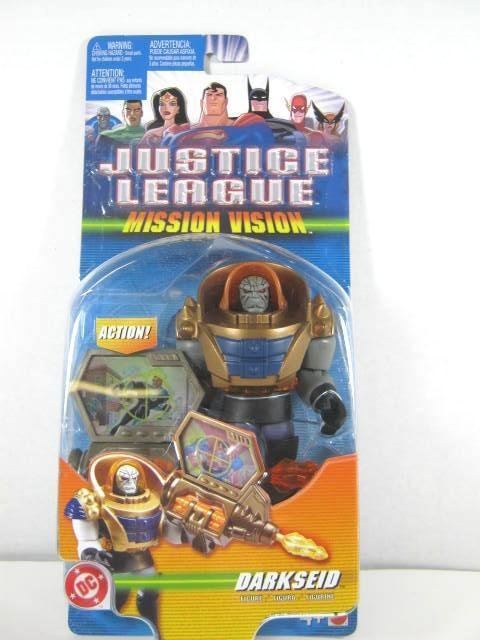 JUSTICE LEAGUE MISSION VISION DARKSEID DARK VARIANT ACTION FIGURE 2003 ...