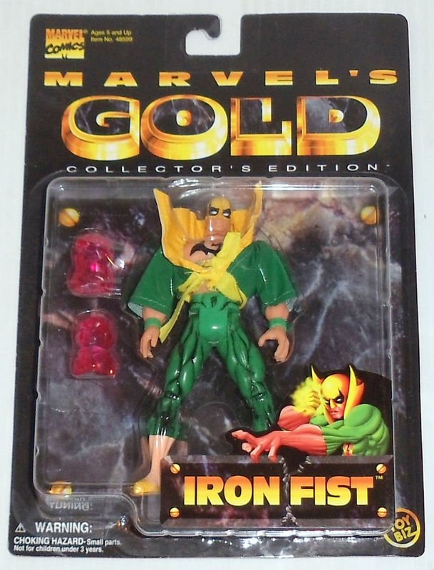 MARVEL COMICS MARVEL GOLD COLLECTOR'S EDITION SERIES IRON FIST ACTION ...