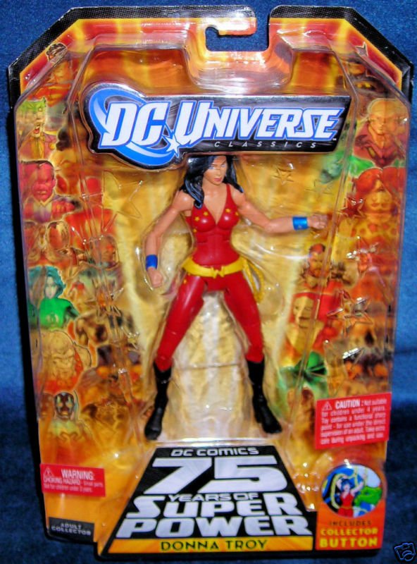 DC UNIVERSE CLASSICS DONNA TROY ACTION FIGURE TRIGON SERIES WAVE 13 ...