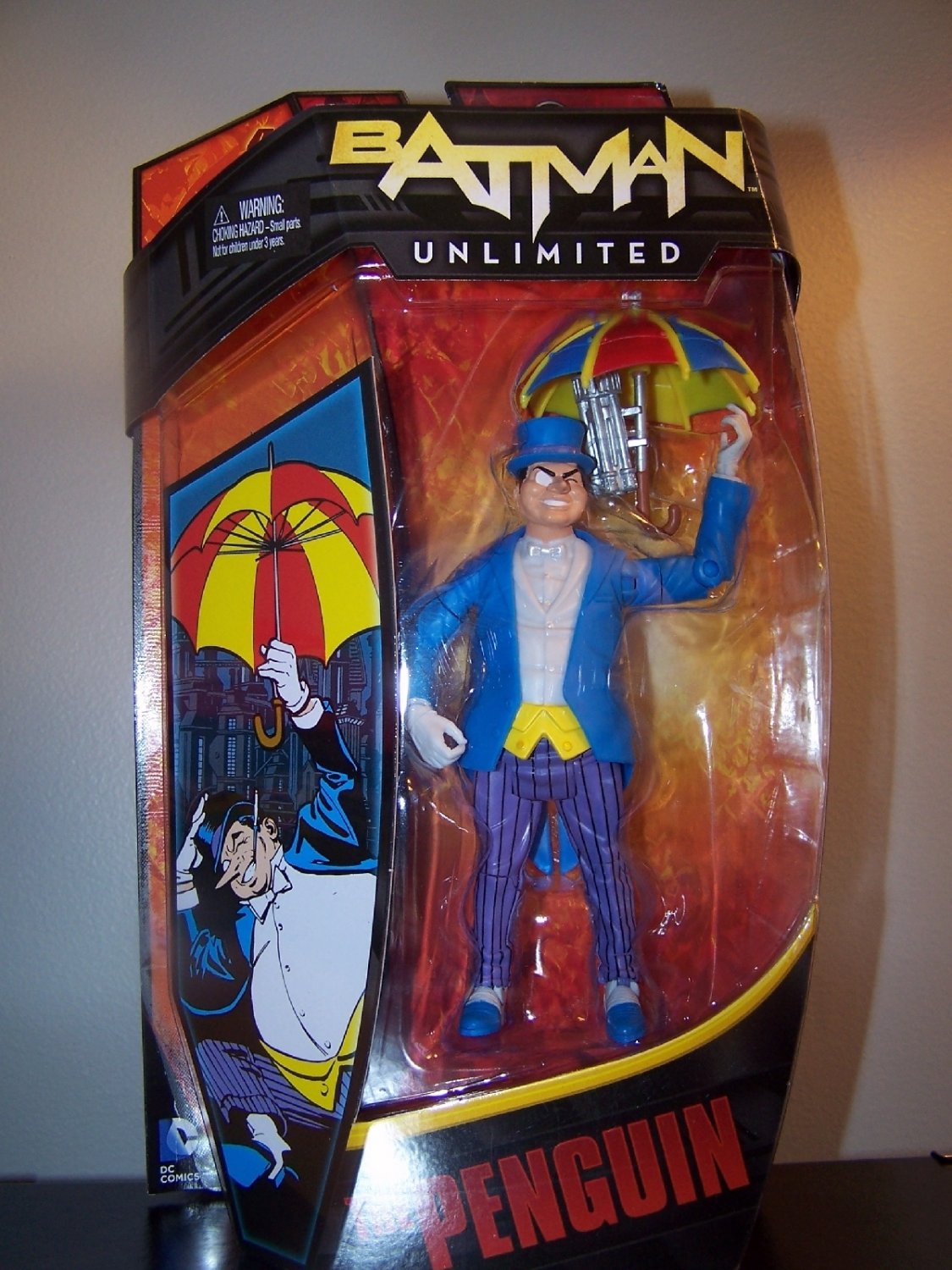 DC UNIVERSE BATMAN UNLIMITED SERIES WAVE CLASSIC PENGUIN ACTION FIGURE ...