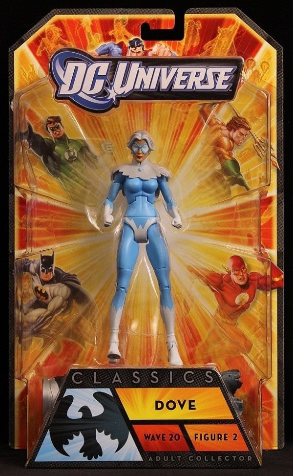 DC UNIVERSE CLASSICS DOVE ACTION FIGURE NEKRON SERIES WAVE 20 MATTEL ...