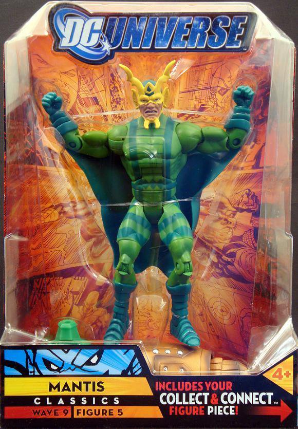 DC UNIVERSE CLASSICS MANTIS 6 INCH ACTION FIGURE CHEMO SERIES WAVE 9 ...
