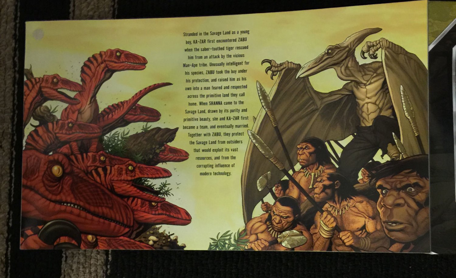 MARVEL LEGENDS SAVAGE LAND KA-ZAR SHANNA SHE DEVIL ZABU ACTION FIGURE ...