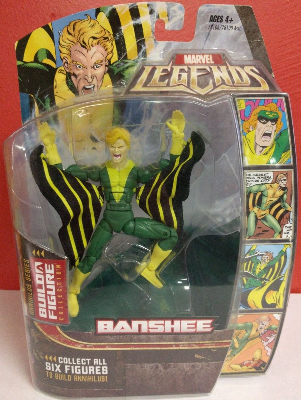 MARVEL LEGENDS ANNIHILUS SERIES WAVE BANSHEE ACTION FIGURE 2006 HASBRO ...