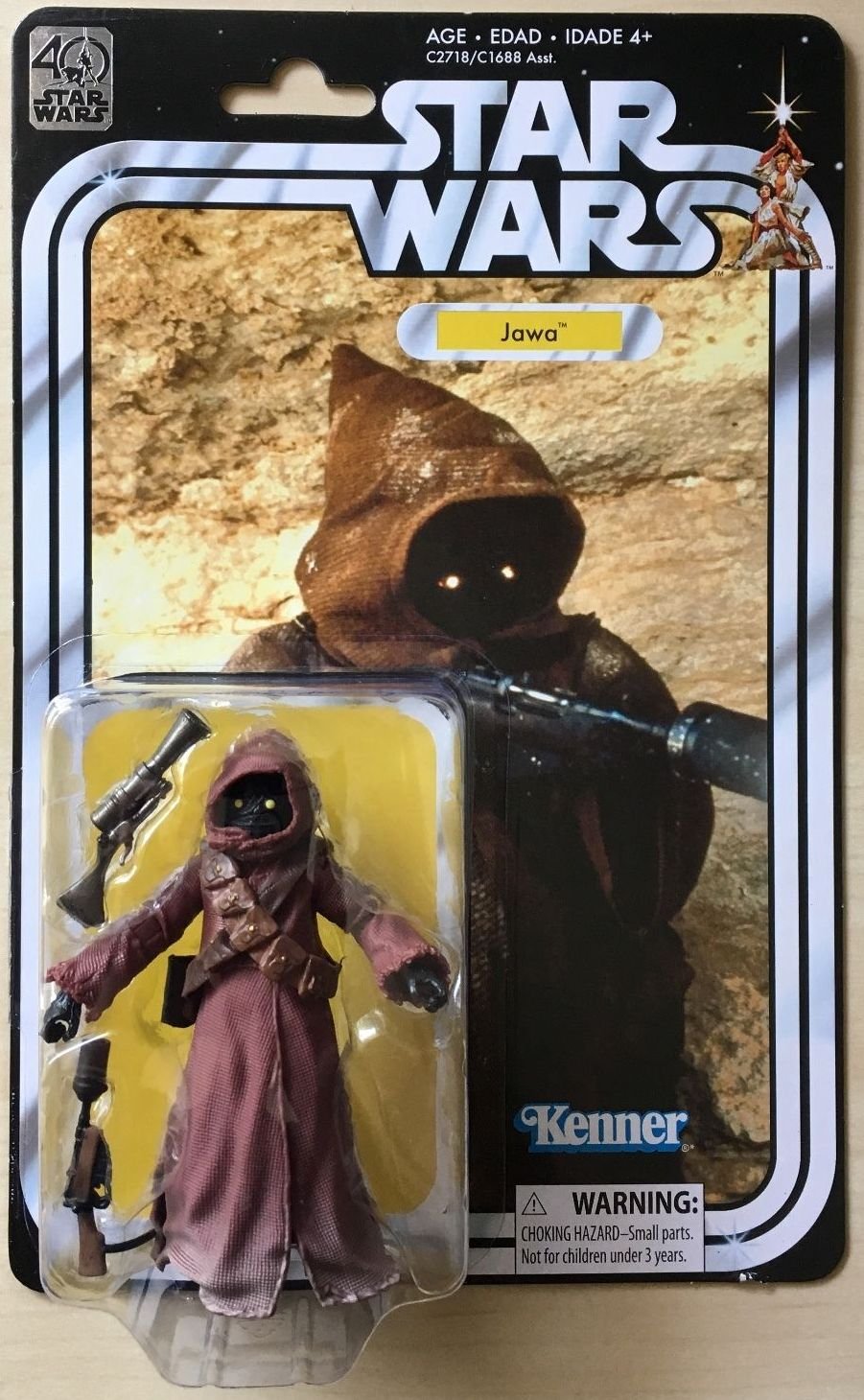 STAR WARS BLACK SERIES 40TH ANNIVERSARY JAWA 6 INCH SCALE ACTION FIGURE ...