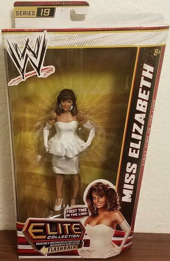 WWE ELITE COLLECTION FLASHBACK SERIES #19 MISS ELIZABETH ACTION FIGURE ...