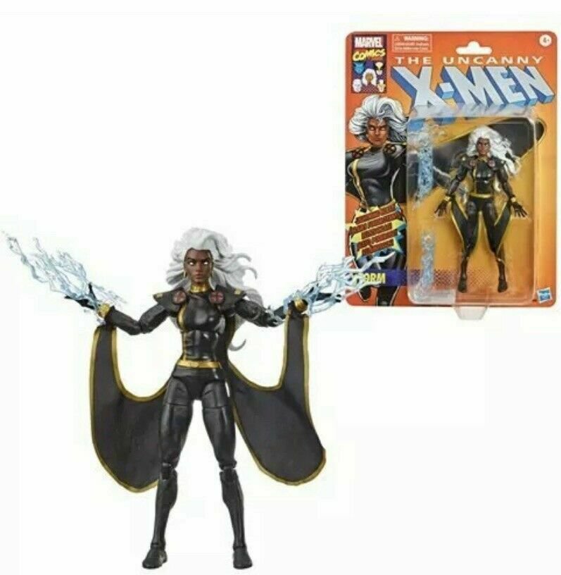 MARVEL LEGENDS SERIES STORM ACTION FIGURE VINTAGE WAVE RETRO CARD ...