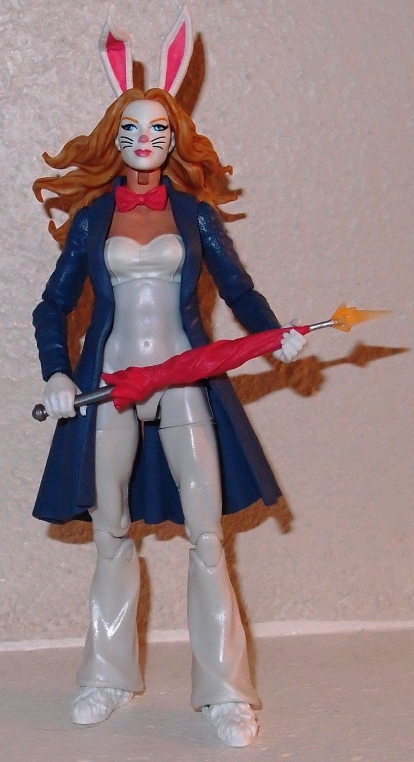 MARVEL LEGENDS SPIDER-MAN SERIES WHITE RABBIT CUSTOM LOOSE ACTION ...