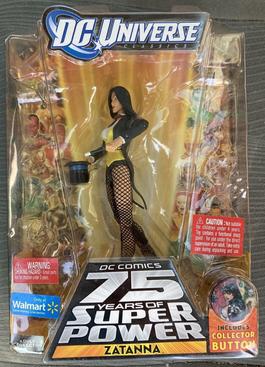 DC UNIVERSE CLASSICS WALMART EXCLUSIVE lZATANNA ACTION FIGURE ULTRA ...