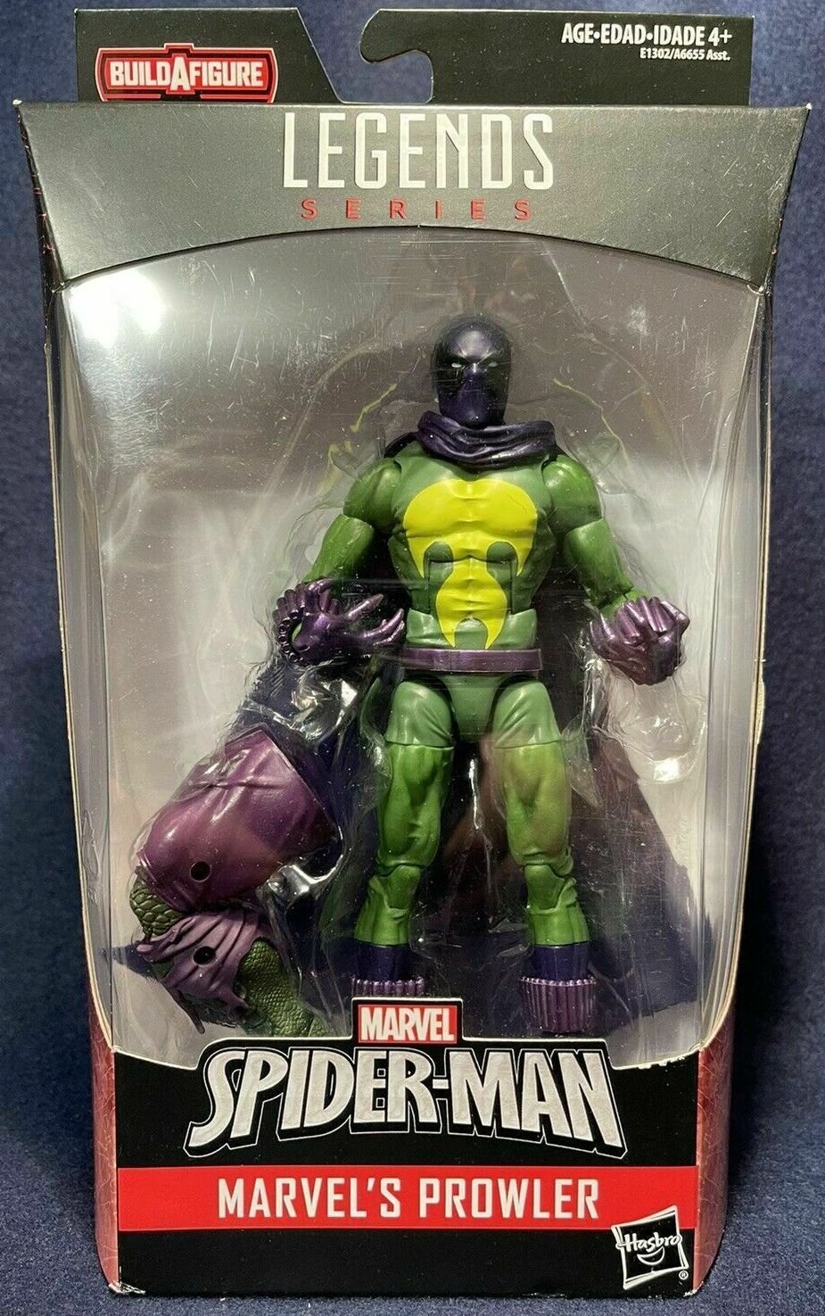 MARVEL LEGENDS SPIDER-MAN SERIES WAVE PROWLER 6 INCH ACTION FIGURE ...