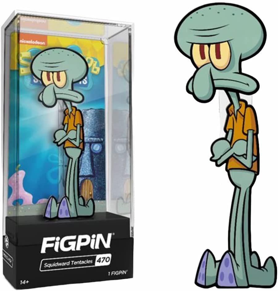 SPONGEBOB SQUAREPANTS SQUIDWARD TENTACLES FIGPIN #470 COLLECTIBLE ...