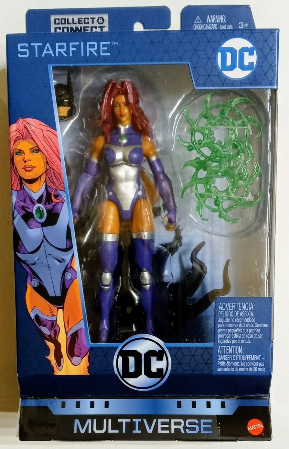 DC MULTIVERSE REBIRTH STARFIRE ACTION FIGURE NINJA BATMAN SERIES WAVE ...
