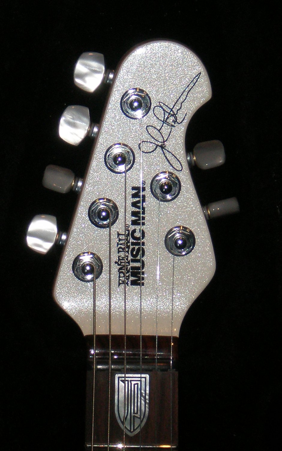 Music Man John Petrucci JP6 6 String Guitar Pearl White
