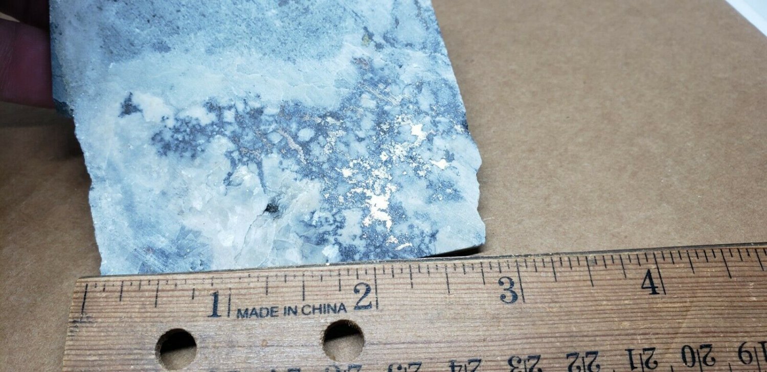 Beautiful native silver slab specimen