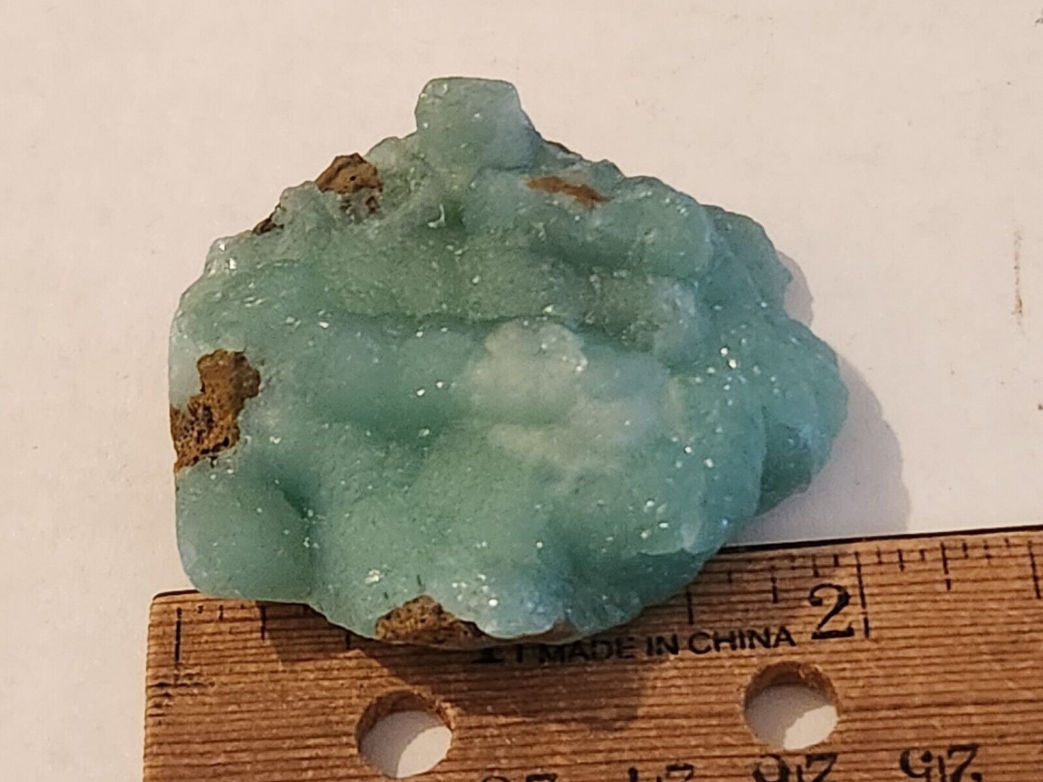 Beautiful Blue Smithsonite specimen Palabanda