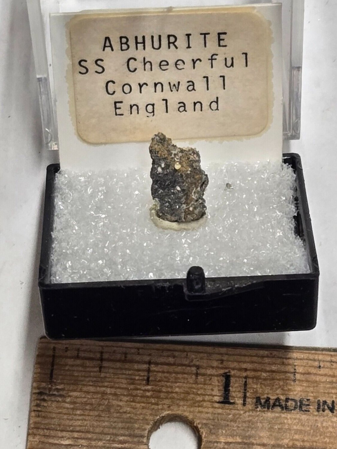 Beautiful Abhurite thumbnail specimen