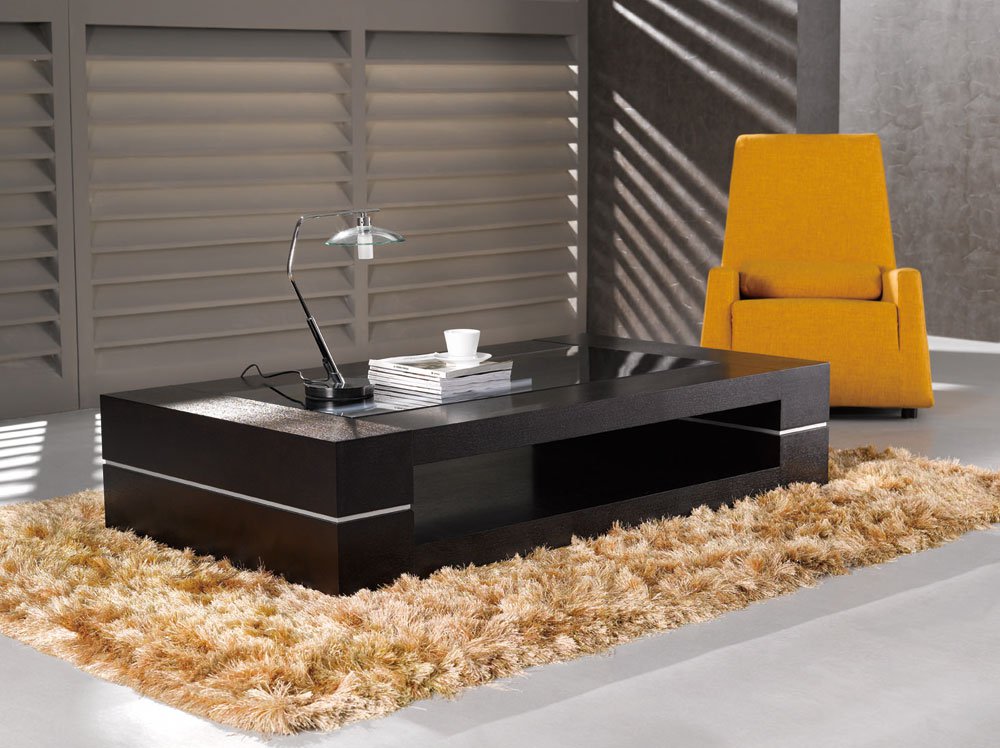 JM682 Glass Futuristic Coffee Table