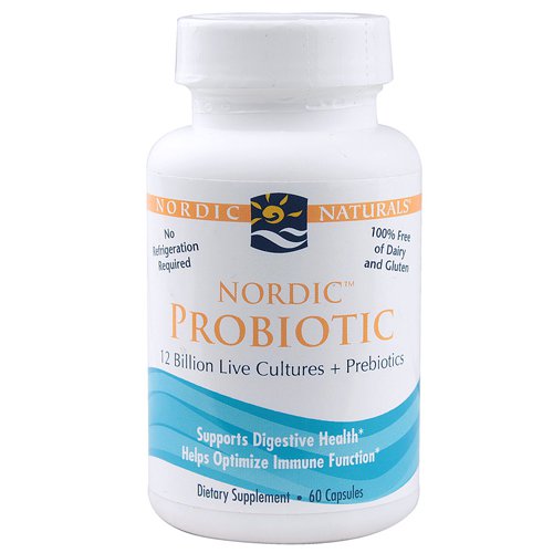 Nordic Probiotic 12 Million Live Cultures (Unflavored) 60 Caps LOWEST ...