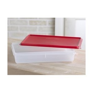 Tupperware Prep Essentials Cold Cut Keeper Chili Red Seal