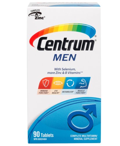 (Pack of 2) Centrum Men Complete Multivitamin/ Mineral Supplement With ...