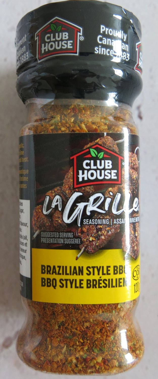 (Pack of 2) Club House La Grille Brazilian Style BBQ Seasoning Spice ...