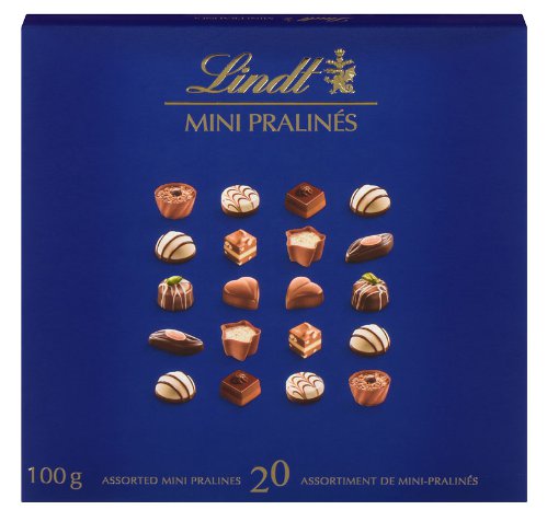Lindt Assorted Mini Pralines - 100 gram Pack (Pack of 3)