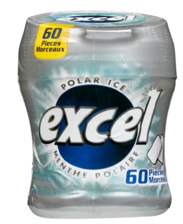 (Pack of 6) Wrigley's Excel Polar Ice Sugar Free Chewing Gum - 60 Gum ...