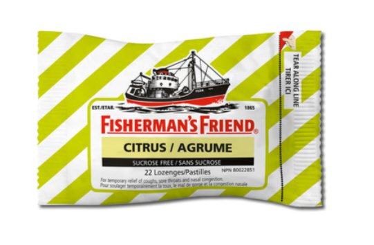 (Pack of 10) Fisherman's Friend Citrus Sugar Free Lozenges - 22 ...
