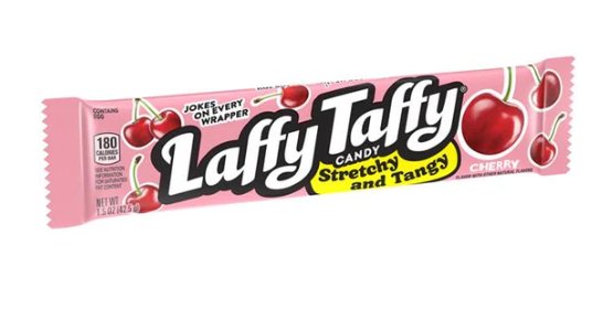 Laffy Taffy Stretchy and Tangy Cherry Flavor Candy - 42 gram Pack (Pack ...