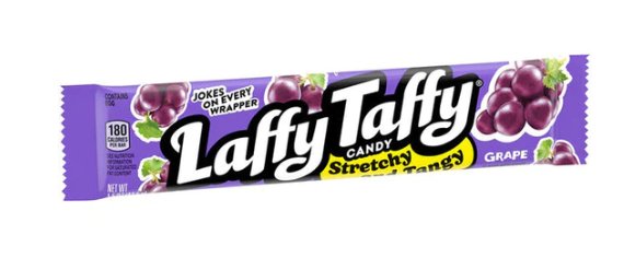 Laffy Taffy Stretchy and Tangy Grape Flavor Candy - 42 gram Pack (Pack ...