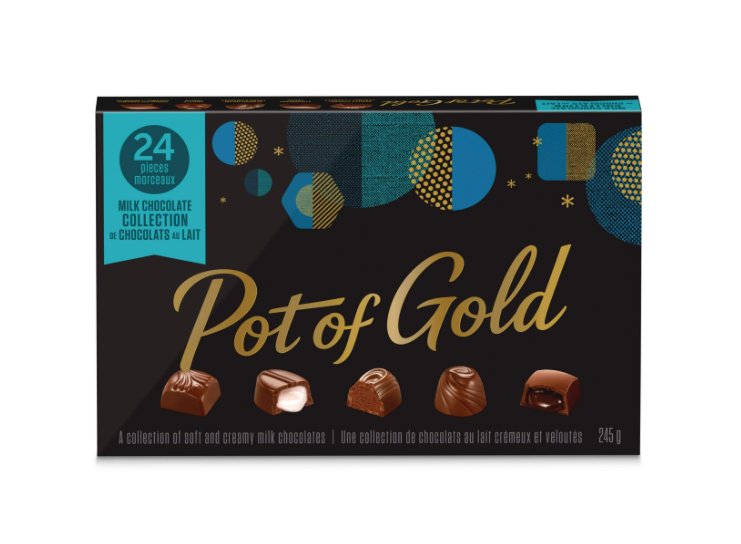 (Pack of 4) Hershey's Pot Of Gold Milk Chocolate Collection Chocolates ...