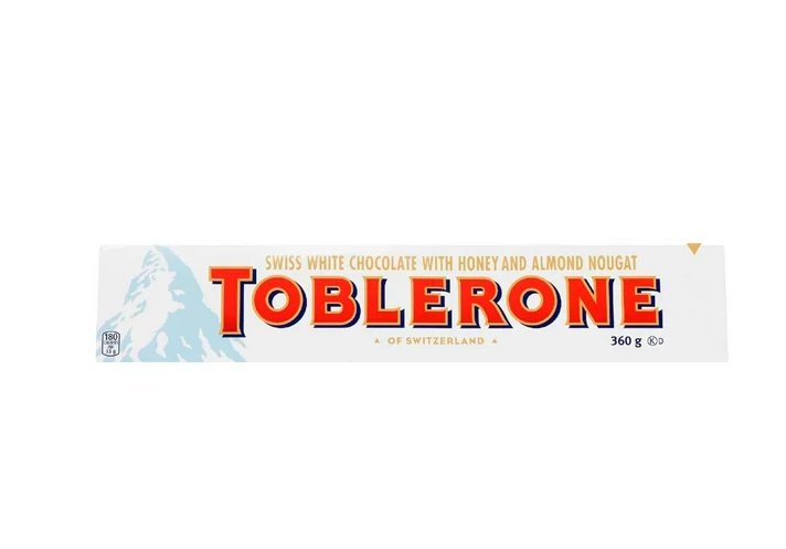 (Pack of 3) Toblerone White Chocolate Bar With Honey and Almond Nougat ...