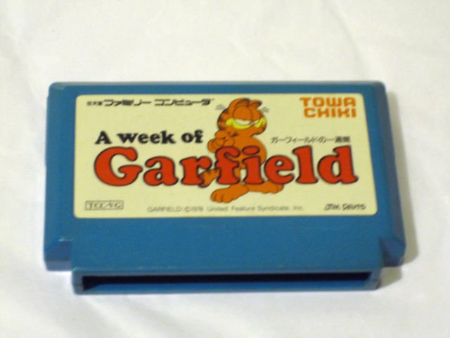 A Week of Garfield, Famicom! Rare! FC NES Nintendo Japanese Import