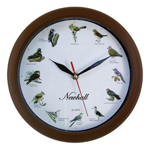 NEWHALL™ SINGING BIRD WALL CLOCK