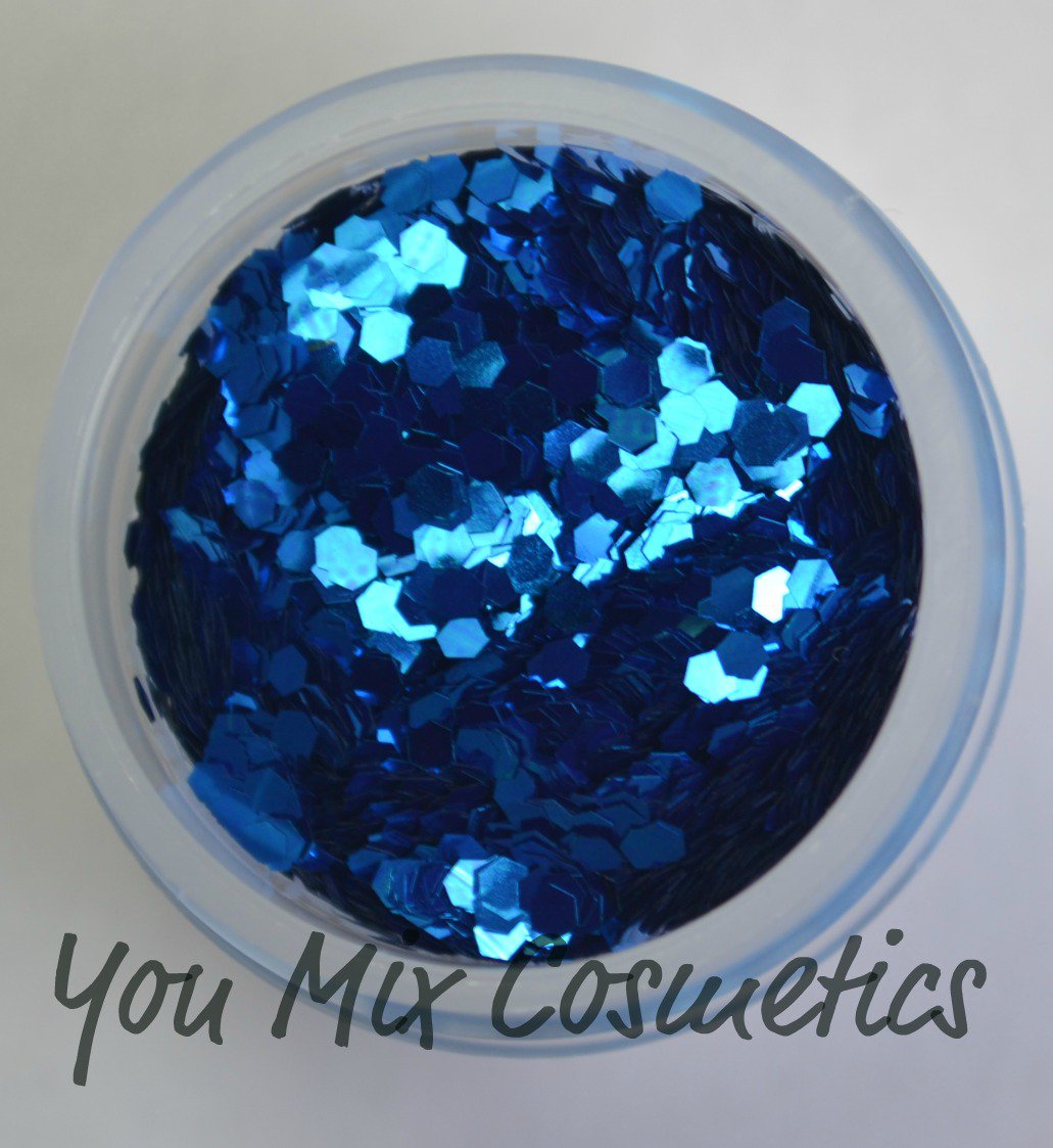Large Blue Glitter (1/2 fl oz container)