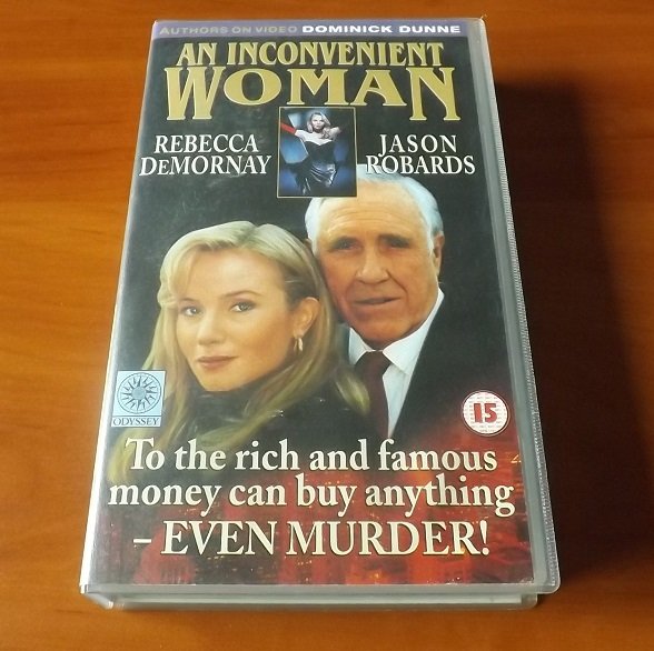 AN INCONVINIENT WOMAN TV MINI SERIES 1991 JASON ROBARDS REBECCA ...