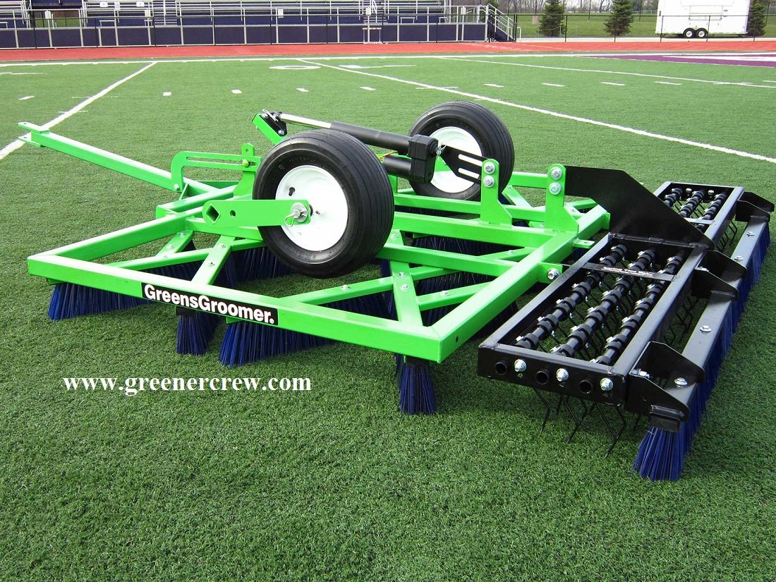 Turf Groomer Synthetic Sports Fields Turf Electric Lift