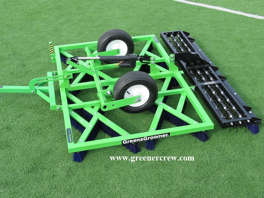Turf Groomer Synthetic Sports Fields Turf Electric Lift