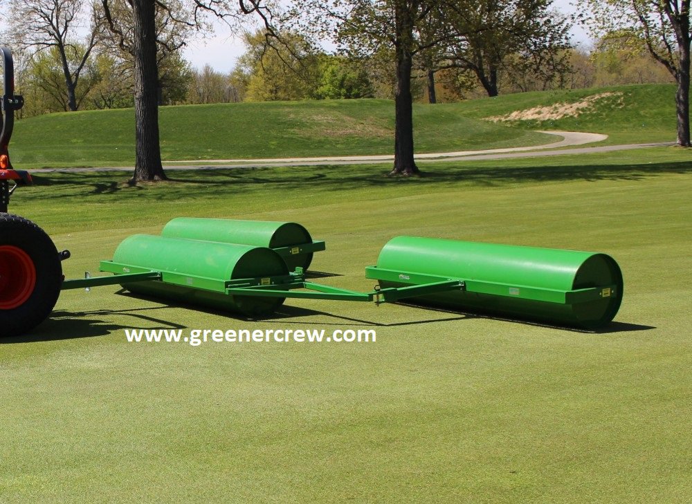 Golf Course Fairway Roller Triple Gang