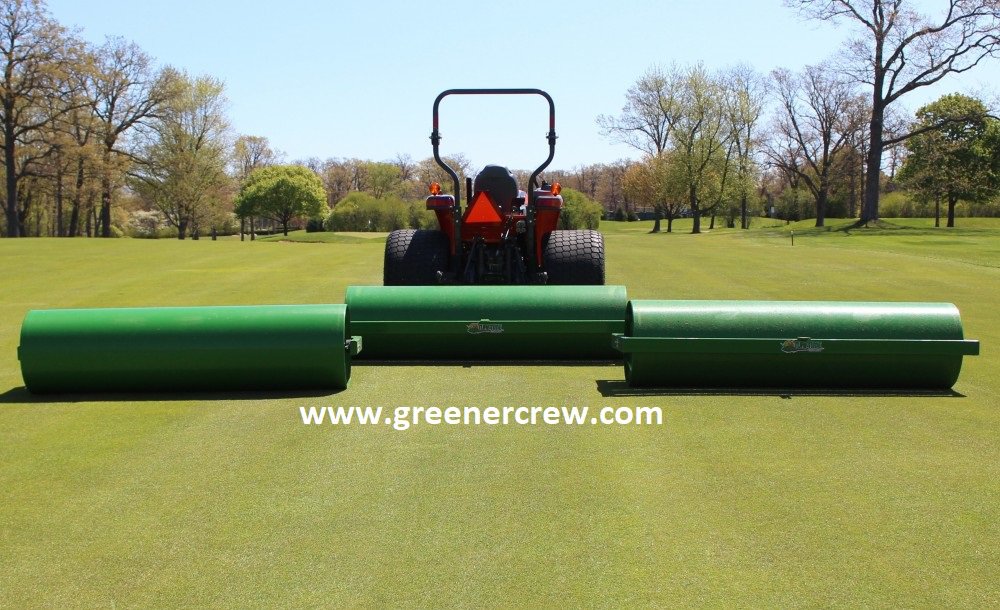 Golf Course Fairway Roller Triple Gang