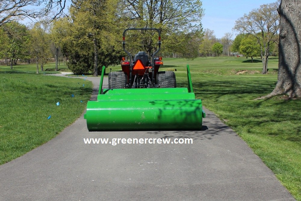 Golf Course Fairway Roller Triple Gang
