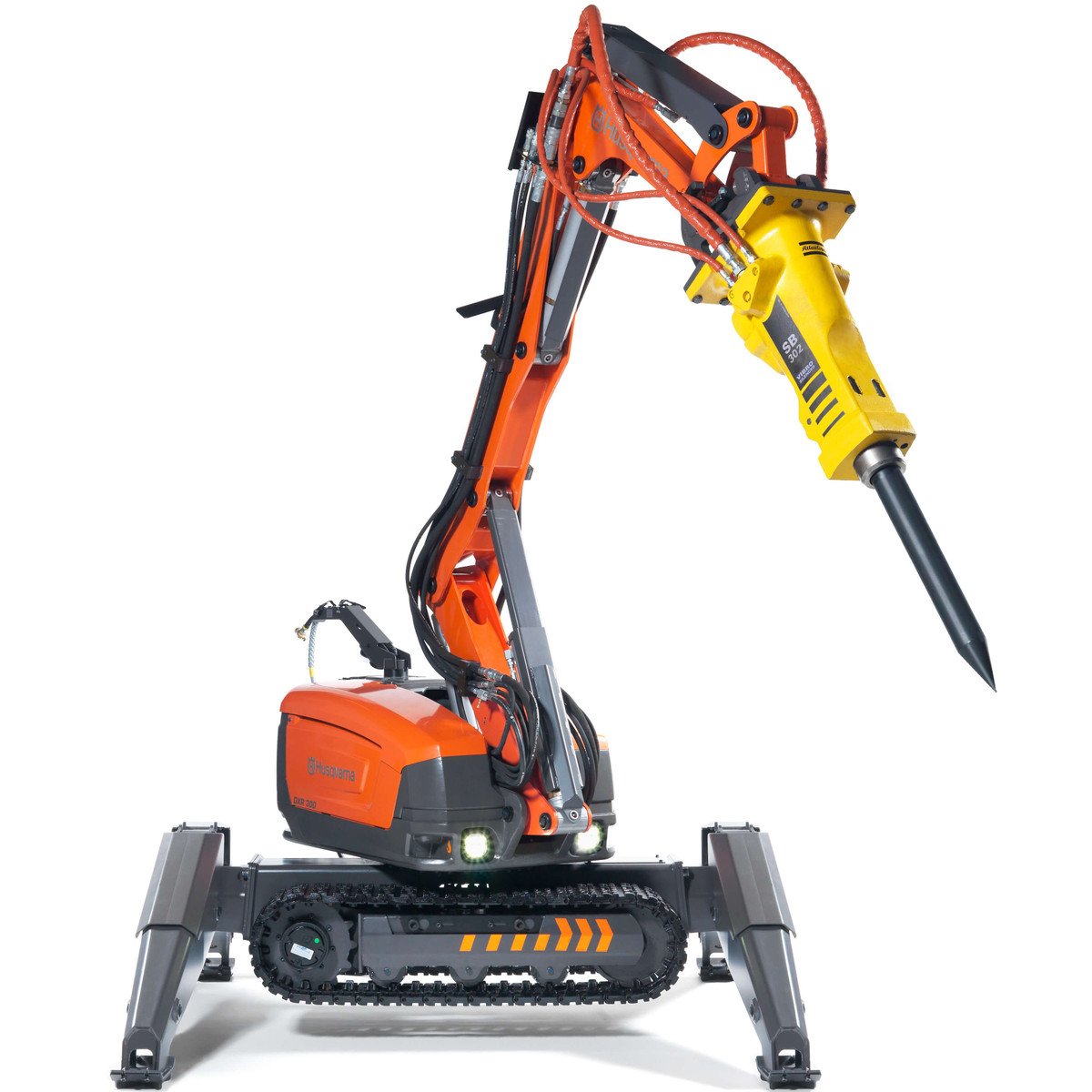 Husqvarna DXR 300 Remote Controlled Demolition Robot