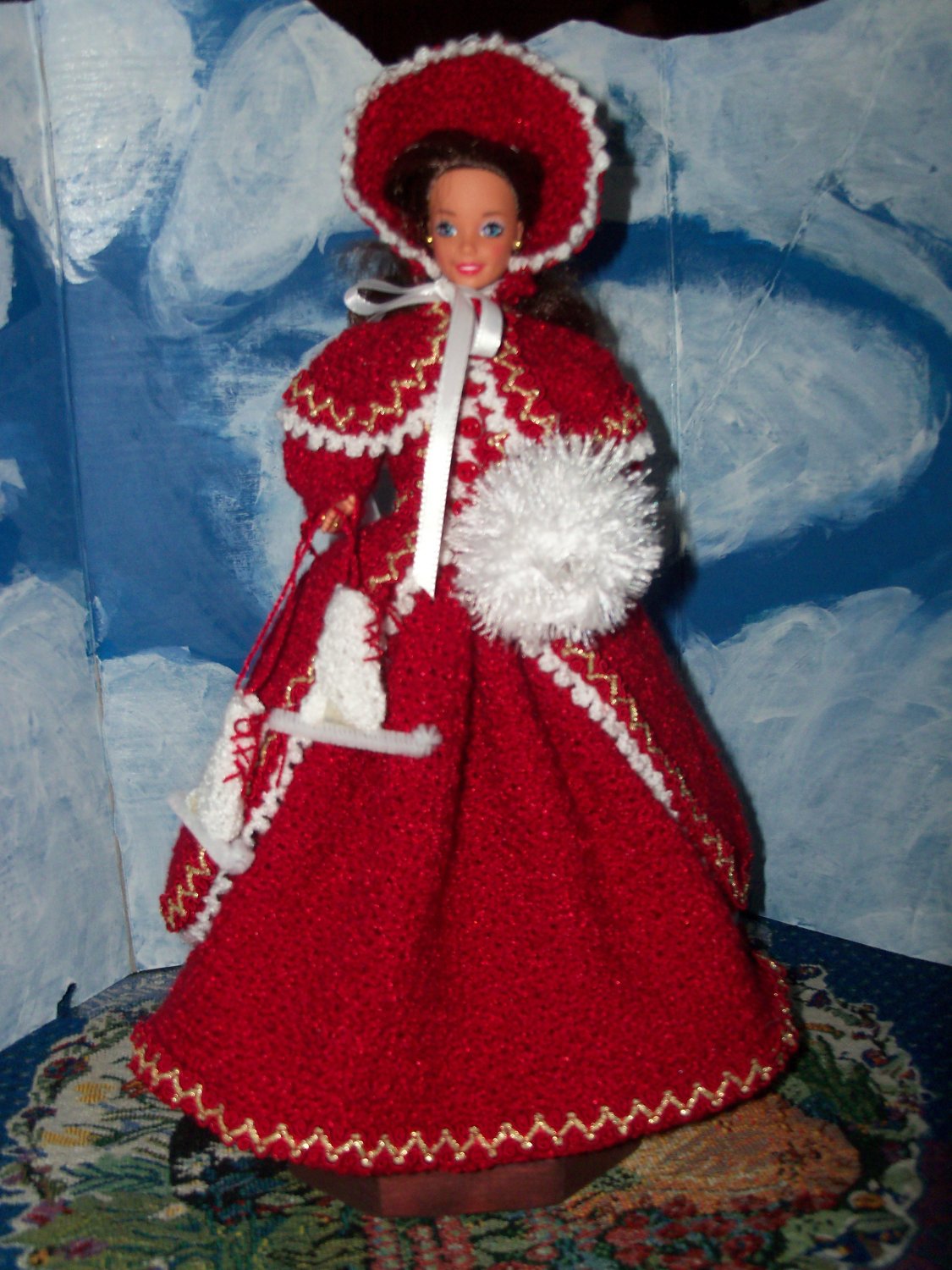 Barbie in Ice Skating Outfit From Little Women